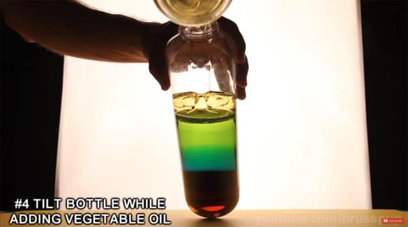 Liquid Density Experiment: How to stack a liquid layer rainbow | The ...