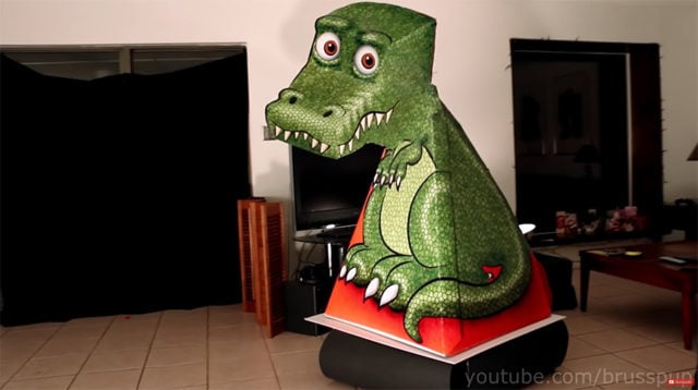 How to make the Amazing T-Rex Illusion | The Kid Should See This